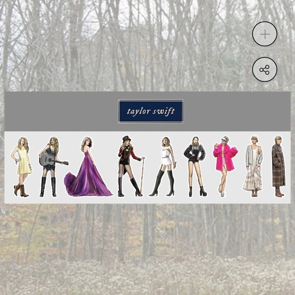 Taylor Swift | Accessories | New Taylor Swift Eras Sticker Set | Poshmark